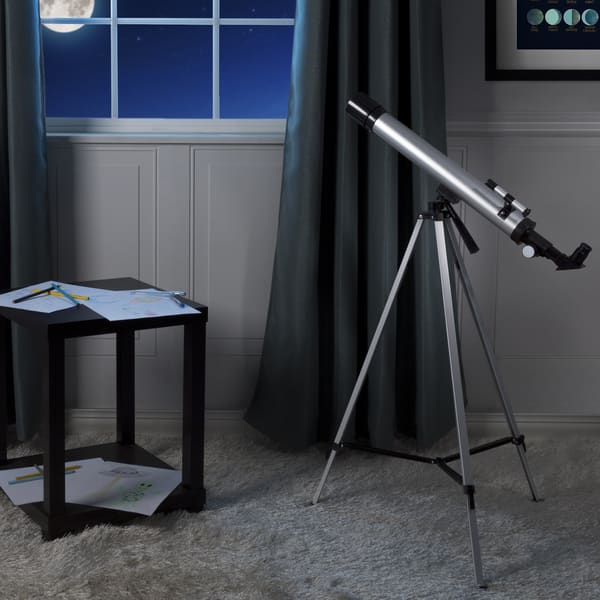 Telescope for Kids by Hey! Play! - Silver/Black - Bed Bath & Beyond ...