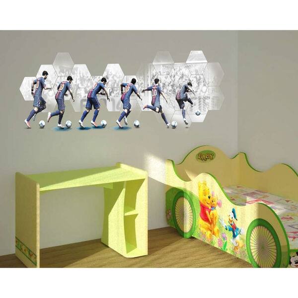 Full Color Football Football Player Full Color Decal, Full color ...