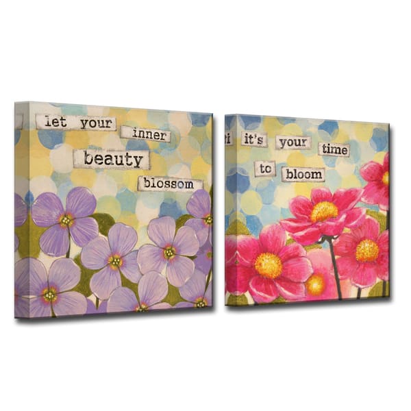 Ready2HangArt 2 Piece Wall Art Set 'Affirmation I/II' by Hope Hansen ...