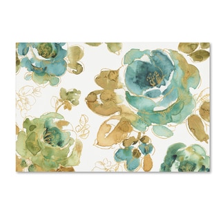 Lisa Audit 'My Greenhouse Roses I' Canvas Art - Bed Bath & Beyond ...