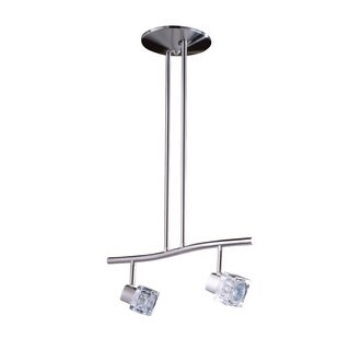 NOVA series 2-LightSatin Nickel fixed rail fixture - Bed Bath & Beyond ...