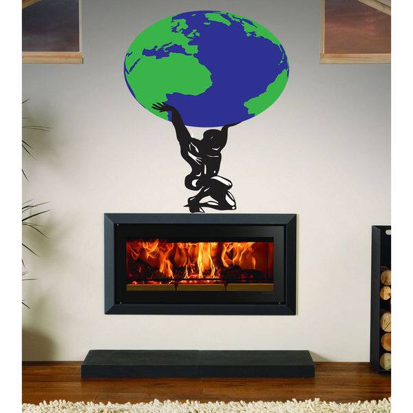 Full Color Human Earth Full Color Decal, Full color sticker, colored ...