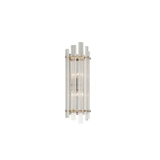 Corbett Lighting Sauterne 2-light Gold Leaf Tall Wall Sconce with ...