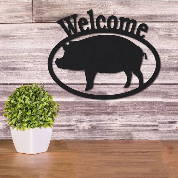 Welcome - Pig - Bed Bath & Beyond - 15861177