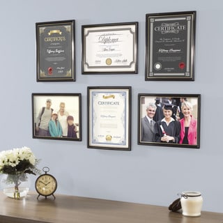 Picture Frame Set, 8.5 x 11 Document Frame Pack for Picture Gallery ...