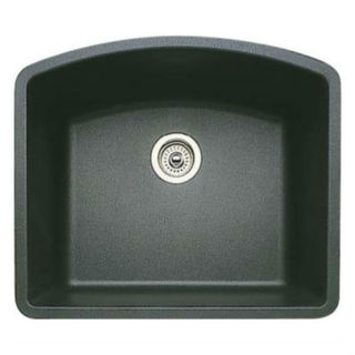 Blanco Diamond 440174 Anthracite Undermount Granite Kitchen Sink - Bed ...