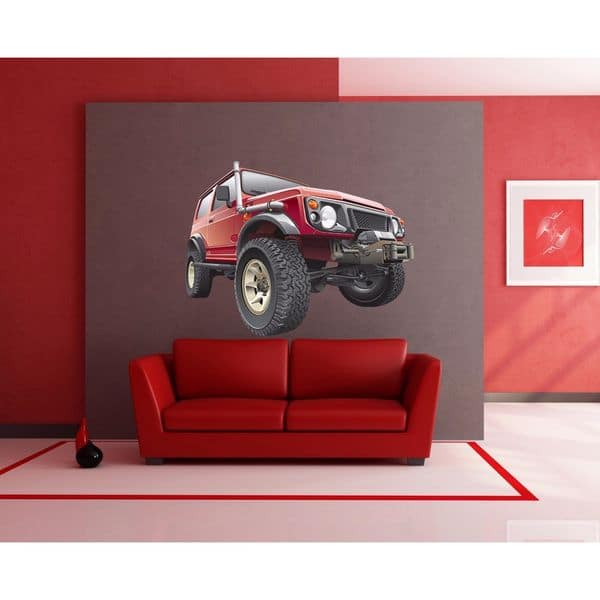 Full Color Car SUV Full Color Decal, Full color sticker, colored Car ...