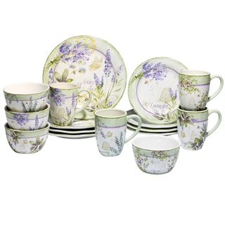 Certified International Herbes de Provence 16 -Piece Dinnerware Set ...