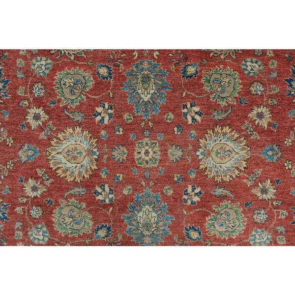 Noori Rug Yousafi Fine Chobi Eda Rust/Blue Rug - 8'0 x 10'0 - Bed Bath ...