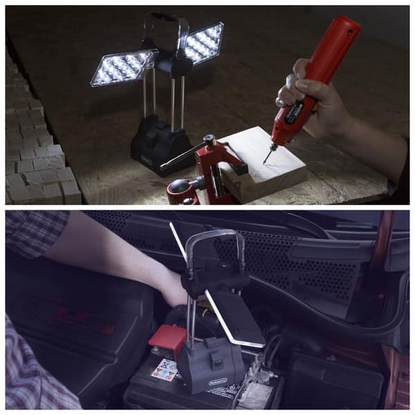 LED Lantern Work Light, Adjustable Portable Lantern Flashlight with ...