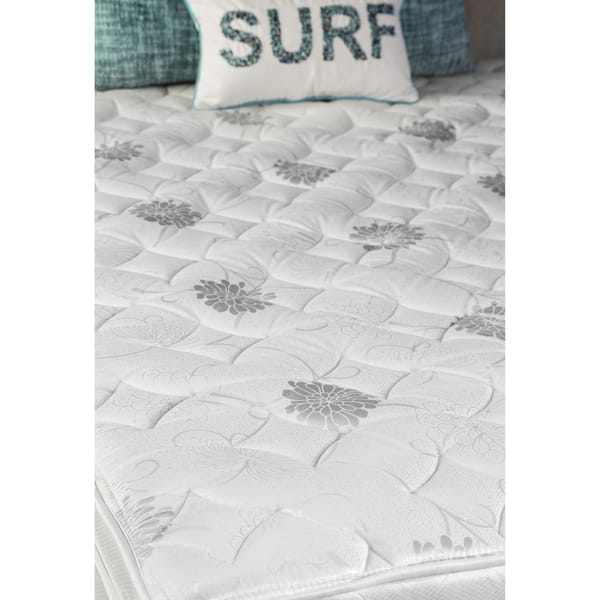 Lone Contemporary White 9-inch Cal King Euro Top Mattress by Furniture ...