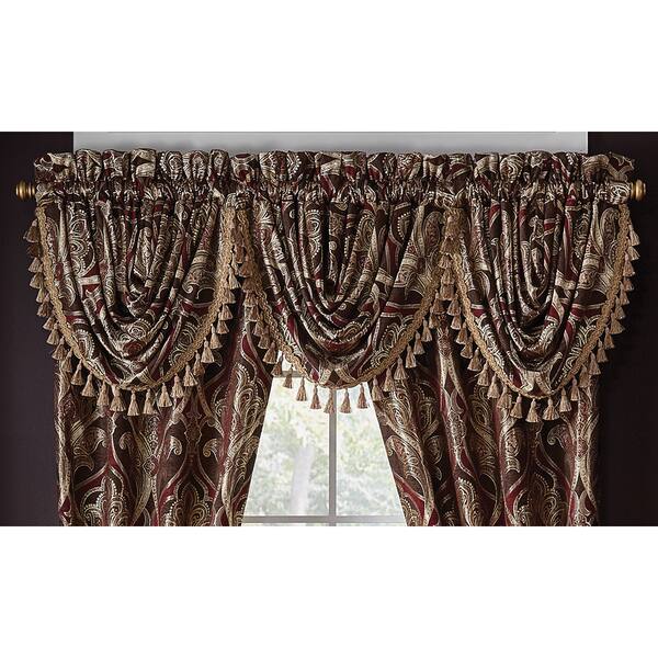 Croscill Bradney Valance (As Is Item) - Bed Bath & Beyond - 15971736