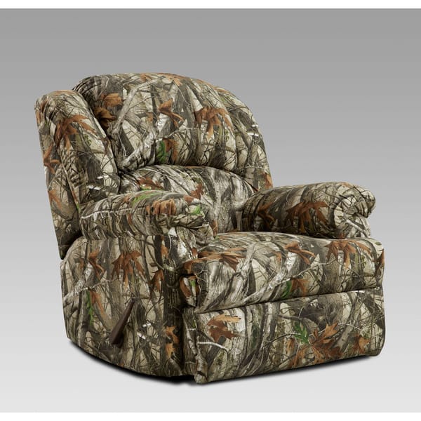 Cambridge Camo Green Fabric Rocker Recliner - Bed Bath & Beyond - 15972994