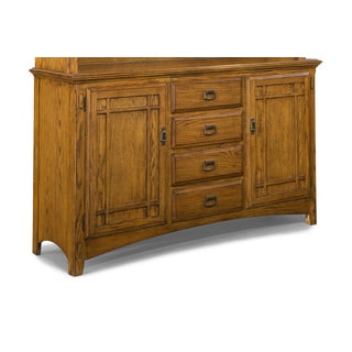 Intercon Pasadena Revival Mission Brown Buffet - Bed Bath & Beyond ...