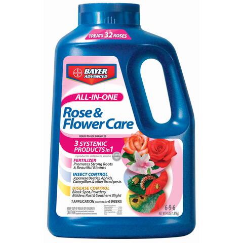 Bayer Advanced All in One Rose and Flower Care Granules, 4-Pound ...