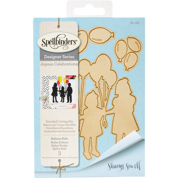 Spellbinders Shapeabilities Dies By Sharyn Sowell-Balloon Kids - Bed ...
