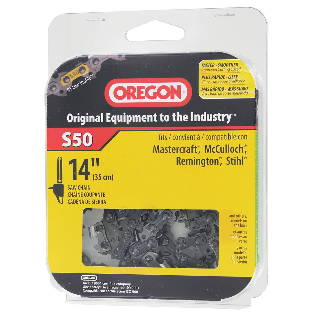 Oregon S50 14 inches highD Semi Chisel Cutting Chain - Overstock - 16197291