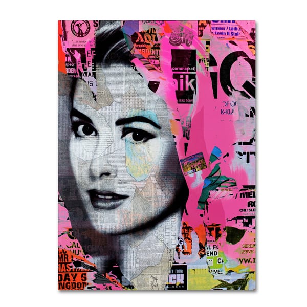Andre Monet 'Grace Kelly' Canvas Art - Bed Bath & Beyond - 16289134