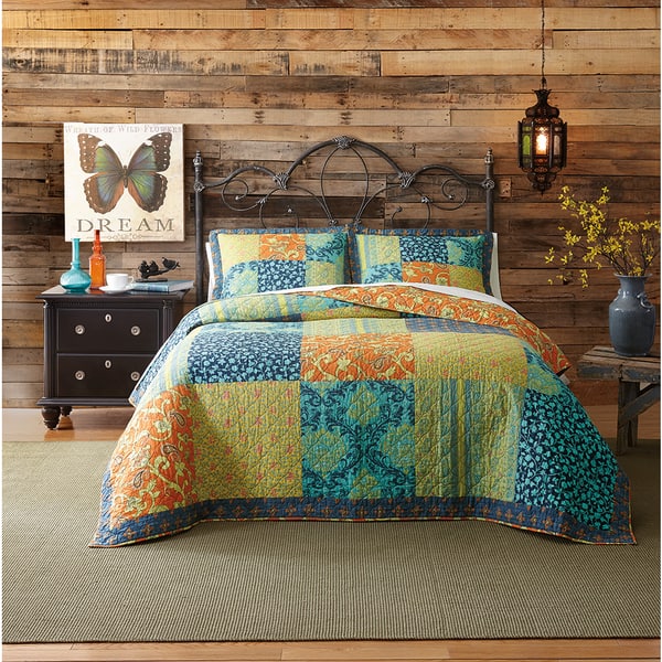 Jessica Simpson Jacinda Cotton Quilt (Shams Sold Separatly) - Bed Bath ...
