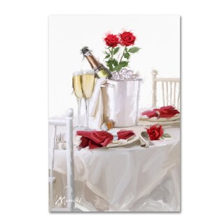 The Macneil Studio 'Anniversary Table' Canvas Art - Bed Bath & Beyond ...