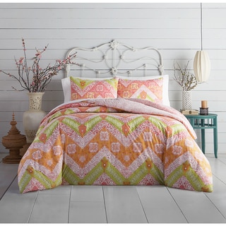Jessica Simpson Bali Chevron Cotton Comforter Set - Bed Bath & Beyond ...