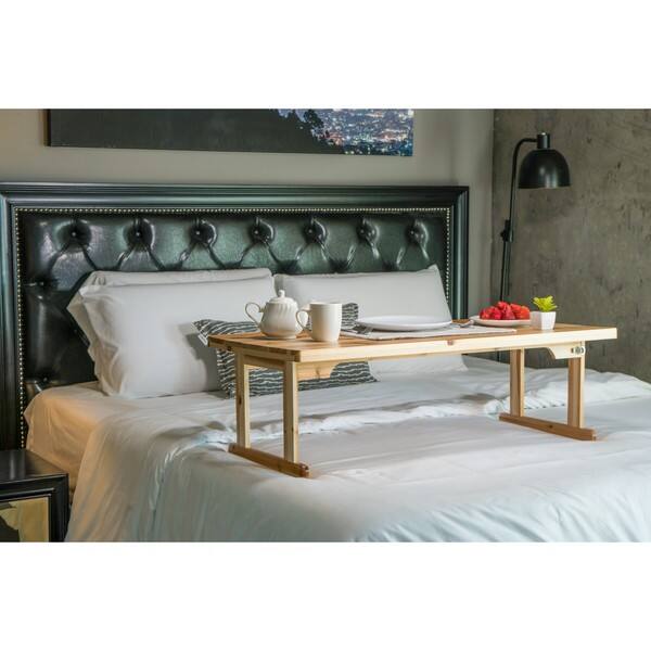 Zora Modern Multi-Purpose Brown Fir Coffee Table, 40 Inch Long - Bed ...