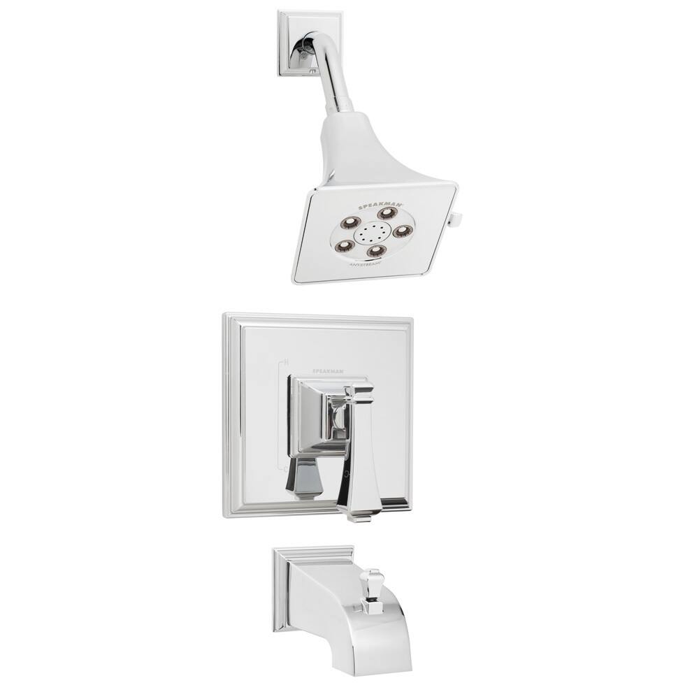 Speakman Rainier Shower and Tub Combination System - Overstock - 16327130