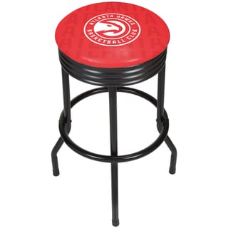 NBA Black Ribbed Bar Stool - City - 20.75" x 20.75" x 29" - Bed Bath ...