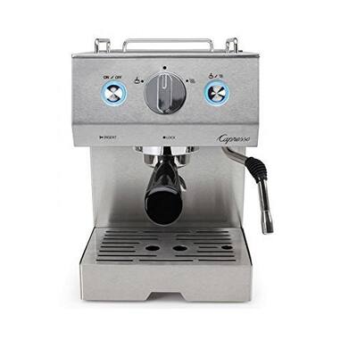 Capresso 125.05 Cafe Pro Espresso Maker, Silver (Refurbished ...