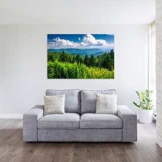 Noir Gallery View of the Appalachian Mountains on the Blue Ridge ...