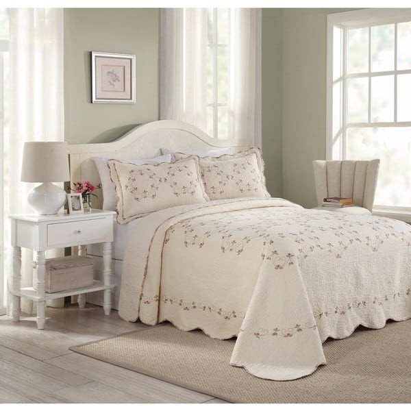 Modern Heirloom Felisa Cotton Bedspread - Bed Bath & Beyond - 16431658