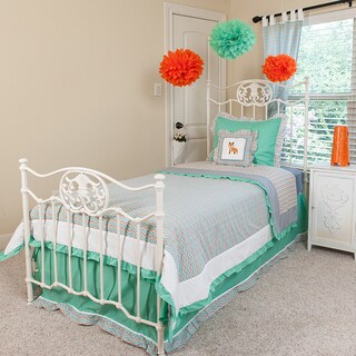 Chevron Foxy Kids 4-piece Comforter Set - Bed Bath & Beyond - 16432847