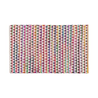 Now Designs Chindi Multi-Colored Rug Triangles (3'x5') - multi - Bed ...