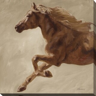 "Trot" Giclee Stretched Canvas Wall Art - Bed Bath & Beyond - 16585526