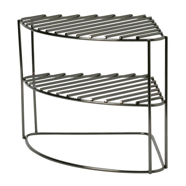 Laura Ashley's 3 Tier Corner Rack in Onyx - Bed Bath & Beyond - 16588924