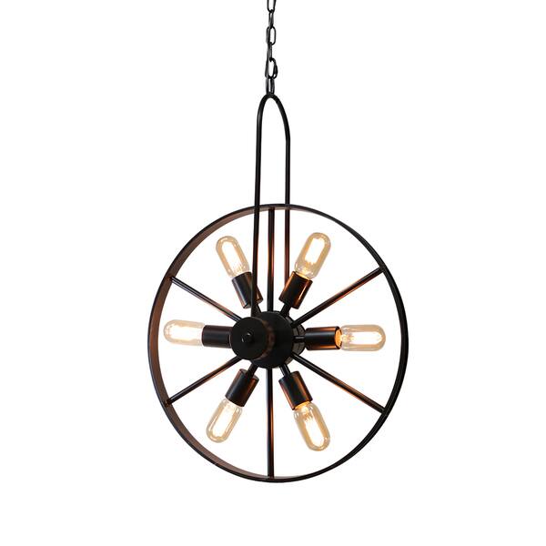 Warehouse of Tiffany Cedmar Antique Bronze Metal 19-inch 6-light Edison ...