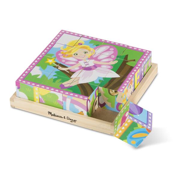 Melissa & Doug Princess & Fairy Cube Puzzle - Bed Bath & Beyond - 16640425
