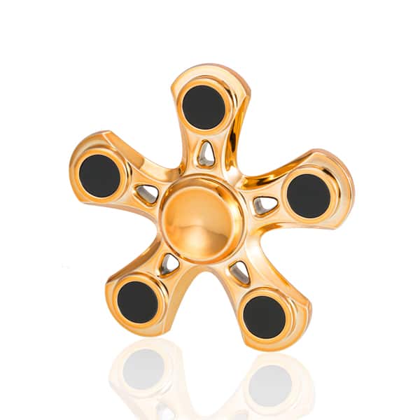 Superior Metalic Fidget Spinner 5 Side - Bed Bath & Beyond - 16650380
