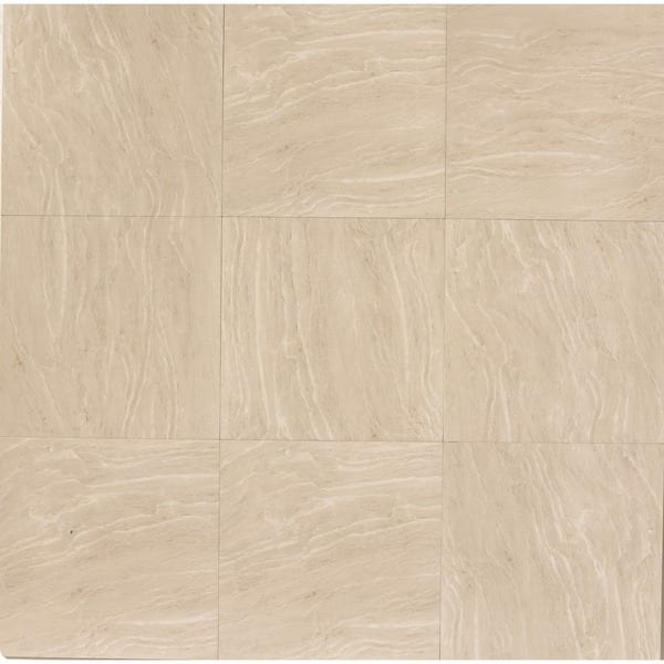 Yosemite Beige Porcelain 24-inch Square Polished Tiles (Case of 4 ...