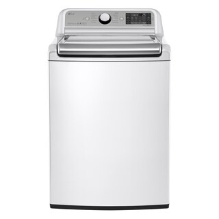 LG WT7500CW 5.2 cu. ft. Mega Capacity Top Load Washer with Turbowash ...