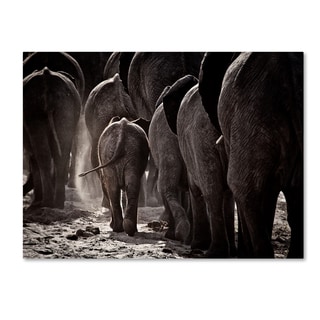 Ben McRae 'Walking Home' Canvas Art - Bed Bath & Beyond - 16721619