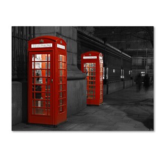 Jan Lykke 'Phone To A Ghost' Canvas Art - Bed Bath & Beyond - 16722035