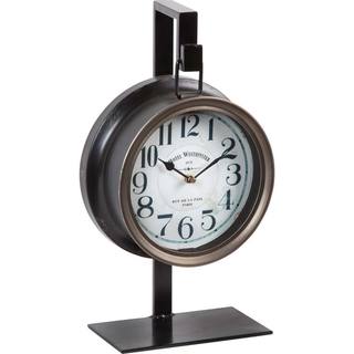 Mercana Taxz Metallic Brown Metal Hanging Table Clock - 9.0L x 5.0W x ...