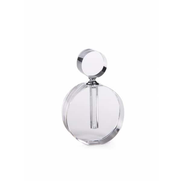"Amari" 6" Tall Double O Glass Perfume Bottle - Overstock - 16724230