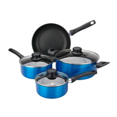 Proctor Silex 7-Piece Aluminum Non-Stick Cookware Set - Overstock ...