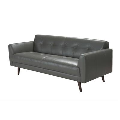Acme Furniture Adda Grey Italian-made Leather Sofa - Overstock - 16795922