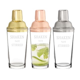 Shaken Not Stirred 20 oz. Cocktail Shaker - Bed Bath & Beyond - 16806943