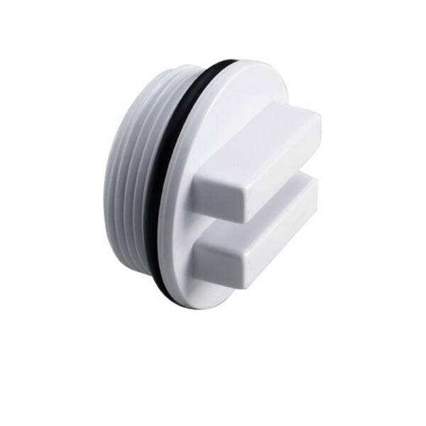 1.5" Threaded Swimming Pool Return Line Winterizing Plug Cap - Bed Bath ...