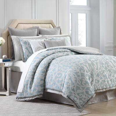 Charisma Legacy Jacquard Woven Comforter Set - Overstock - 16820172