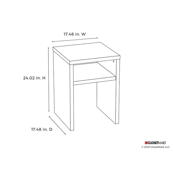 ClosetMaid Modular End Table - Bed Bath & Beyond - 16827927